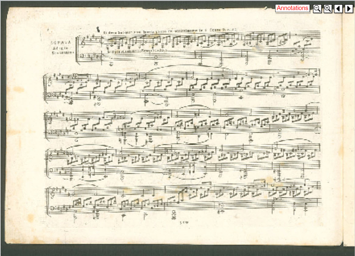 Classical Piano Sheet Music: a Set of Introductions