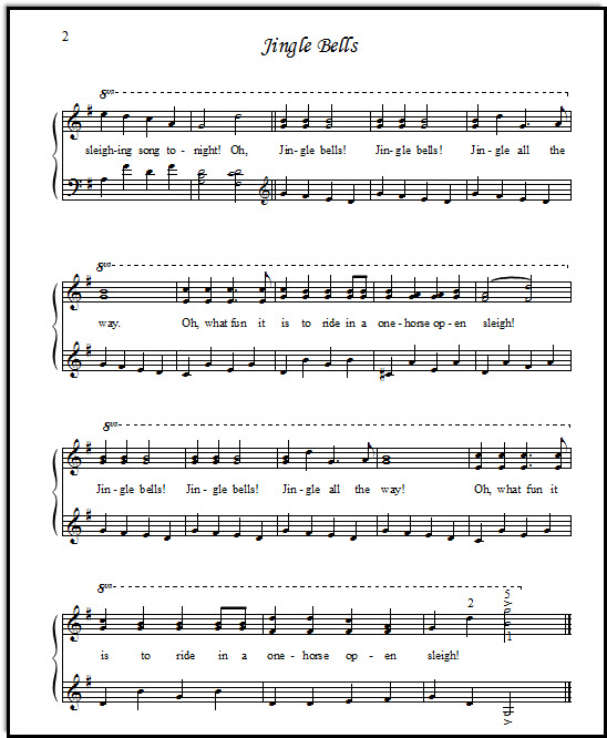 Jingle bells music store